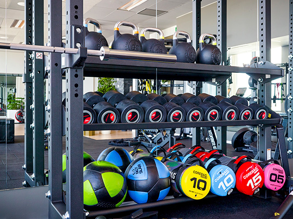 A Gym in Gothenburg with a spectacular view at Upper House