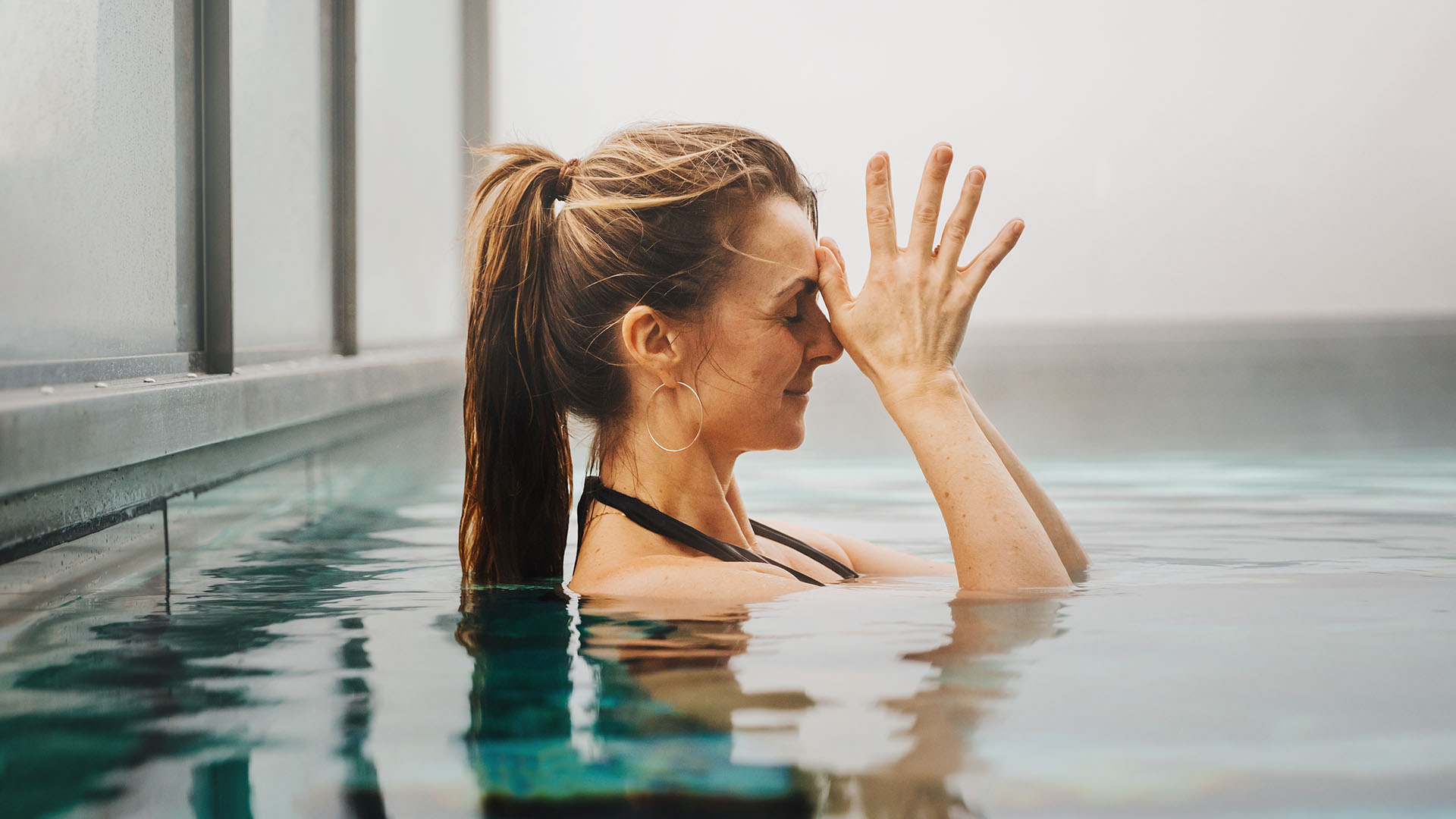 Pool Yoga in Gothenburg at Upper House Spa